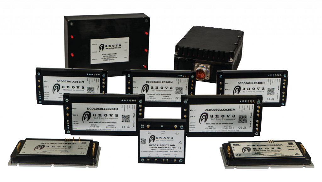 Military AC-DC, DC-DC Converter Family | Anova